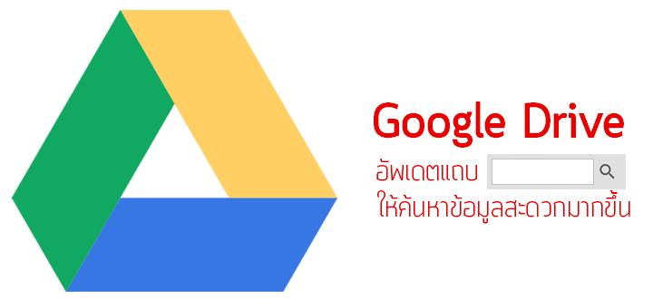 Google Drive อัพเดต ! เพิ่มฟีเจอร์ให้สามารถค้นหาข้อมูลได้สะดวกและรวดเร็วขึ้น | techfeedthai