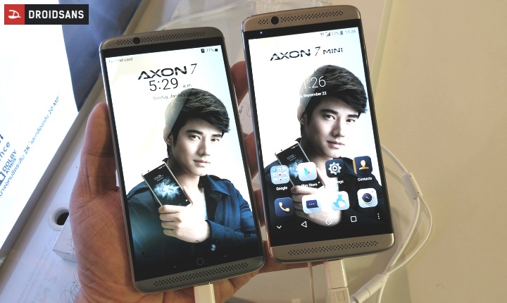 ZTE เปิดตัว Axon 7 และ Axon 7 mini ชูสเปคเทพ พร้อมรางวัลการันตีคุณภาพเสียง ในราคาสุดคุ้ม 15,990 ...