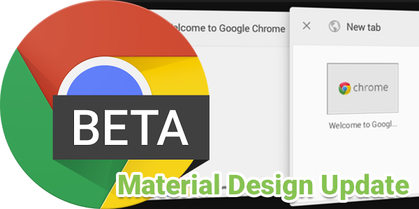 Chrome Beta ปรับหน้าตาเป็น material design และอัพเดทอื่นๆเพียบ [download] | techfeedthai