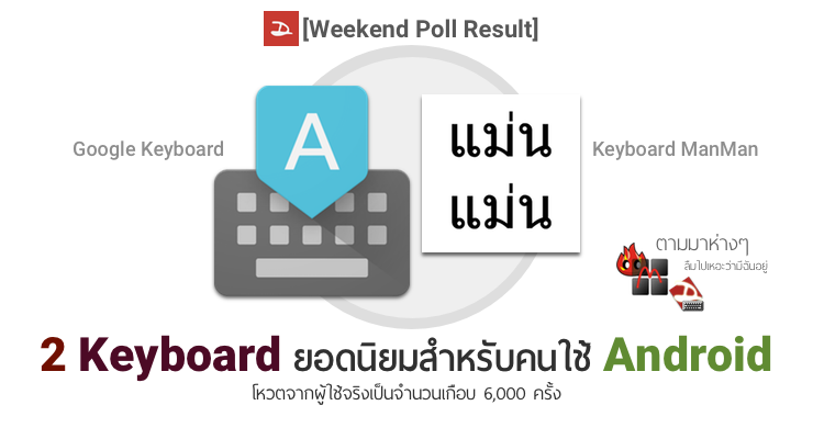 Google Keyboard, ManMan 2 คีย์บอร์ดขวัญใจชาวดรอยด์ | techfeedthai