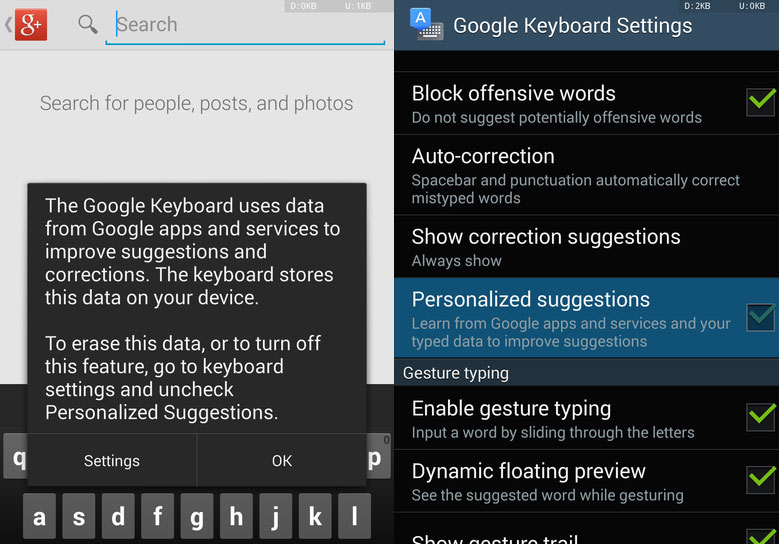 เดาแม่นขึ้น…Google Keyboard อัพเดตใหม่แนะนำคำจากข้อมูลส่วนตัวของเราได้ ...