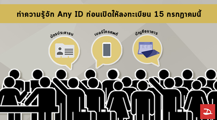 ทำความรู้จัก Any ID มันคืออะไร? ทำไมต้องมี? ก่อนเปิดให้ลงทะเบียนวันที่ ...
