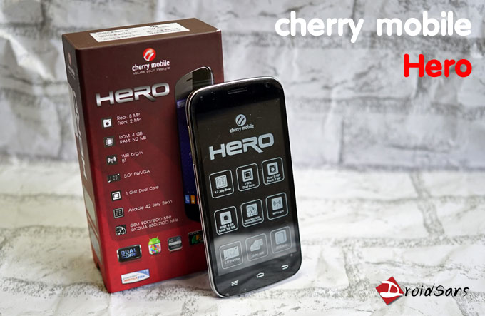 Review : รีวิว cherry mobile Hero จอใหญ่ 5 นิ้่วในราคาประหยัด ...