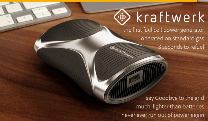 Kraftwerk: Fuel Cell Power Bank ที่ใช้เวลาชาร์จ 3 วินาที ก็ใช้ชาร์จ ...