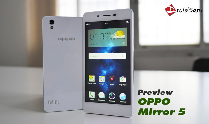 Preview : พรีวิว OPPO Mirror 5 ฝาหลังเลื่อมวับวาวประกายเพชร | techfeedthai