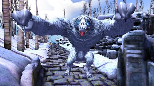 ตัวอย่างภาพจากเกม Temple Run ภาคใหม่ที่จะลงใน Samsung Gear VR ...