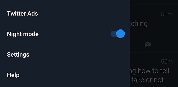 twitter เปิด night mode หรือโหมดกลางคืนจอเข้มให้ใช้งานบน Android แล้ว ...