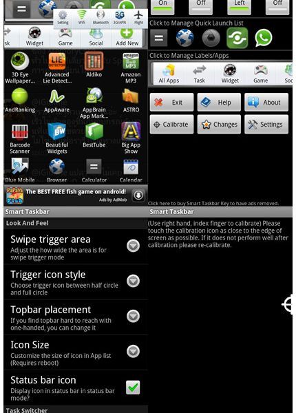 Smart Taskbar : ดึงเรียก app และ settings ได้ดั่งใจ | DroidSans