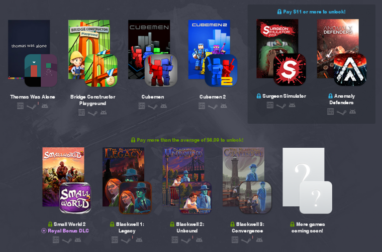 Humble Bundle รวมชุดคอลเลคชั่นเกม เริ่มต้น 900 บาทได้ 70 กว่าเกม พร้อมนำรายได้ช่วยผู้ประสบภัย ...