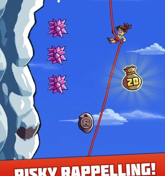 Radical Rappelling เกมใหม่ล่าสุดจากค่าย Halfbrick เปิดให้ดาวน์โหลดบน ...