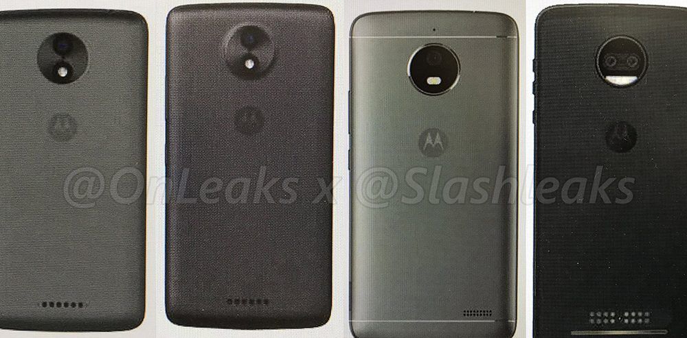 หลุดเป็นเซ็ท.. โผล่ภาพเรนเดอร์สมาร์ทโฟน Moto 4 รุ่นรวด Moto C, C Plus ...