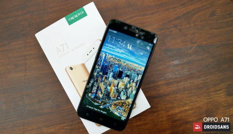 [Review] รีวิว OPPO A71 ตอบโจทย์การใช้งานโทร แชท เซลฟี่ รองรับ 4G VoLTE ...