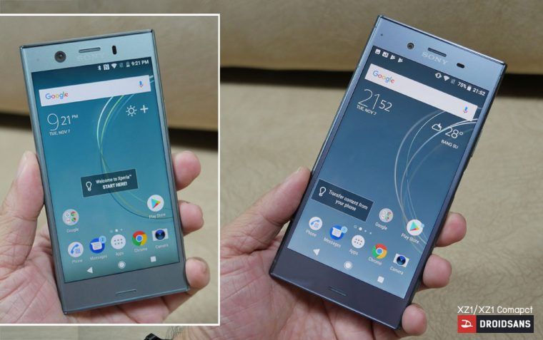 [Review] รีวิว Xperia XZ1 และ XZ1 Compact สองพี่น้องต่างไซส์ แต่ภายใน ...