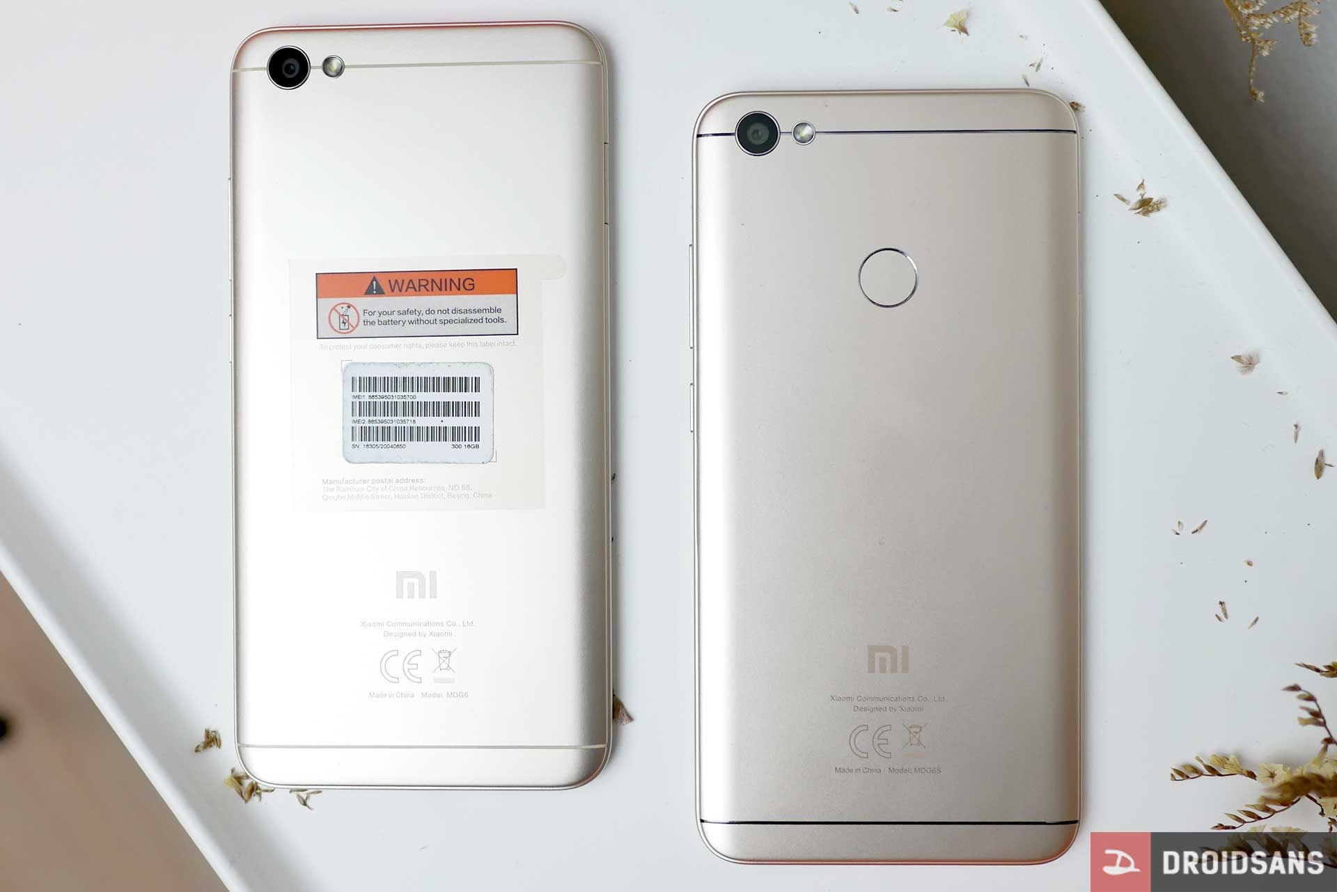 รีวิว Redmi Note 5A Prime เปรียบเทียบกับ Redmi Note 5A แตกต่างกันไหม ...