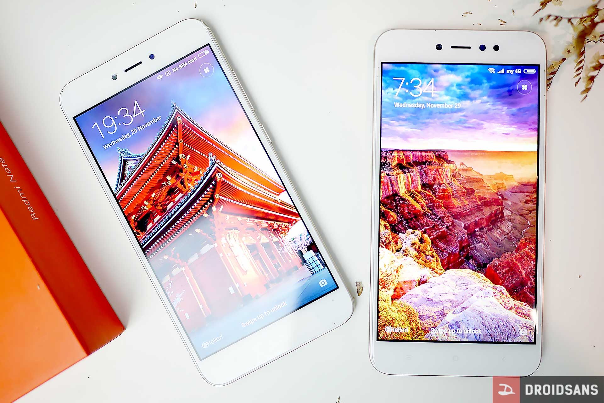 รีวิว Redmi Note 5A Prime เปรียบเทียบกับ Redmi Note 5A แตกต่างกันไหม ...