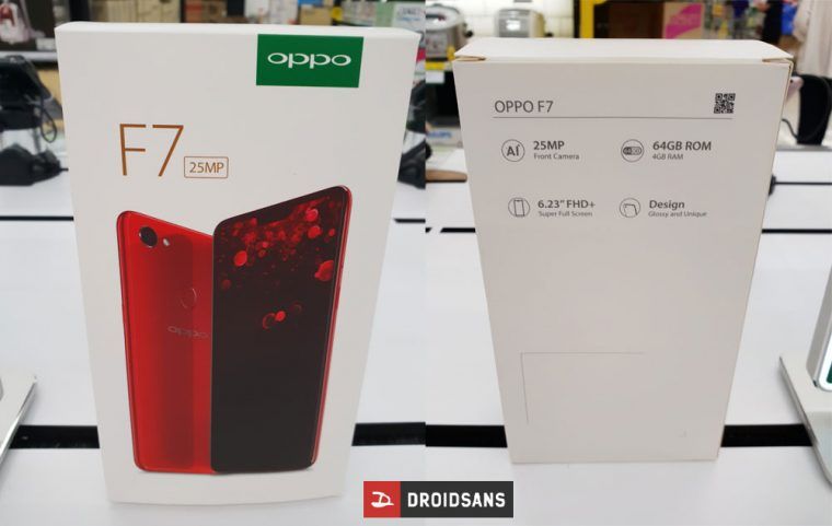 สเปค OPPO F7 / F7 128GB พร้อมรายละเอียด เปิดตัวในไทยเมษายนนี้กับพรีเซน ...