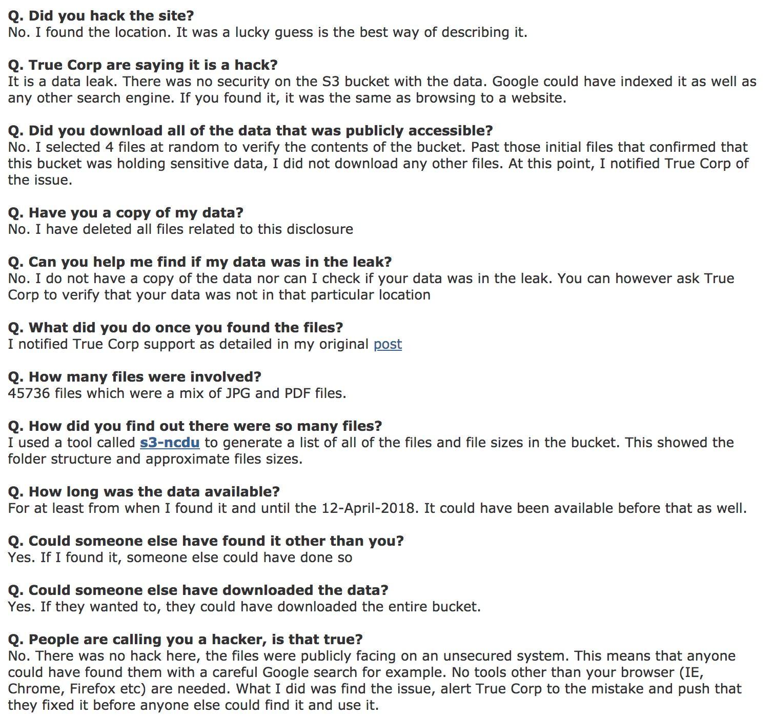 Niall Merrigan ปัด ไม่ได้แฮก itruemart เพื่อเอาบัตรปชช.ลูกค้า TrueMove ...