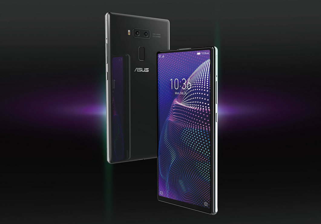 หลุดภาพเรนเดอร์มือถือจอสไลด์แบบสองด้านของ Asus Zenfone 5G | DroidSans
