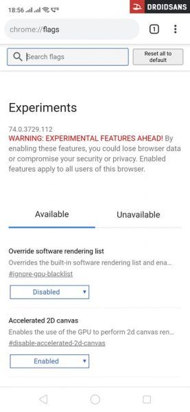 วิธีเปิด Dark Mode สำหรับ Google Chrome บนมือถือ Android | DroidSans