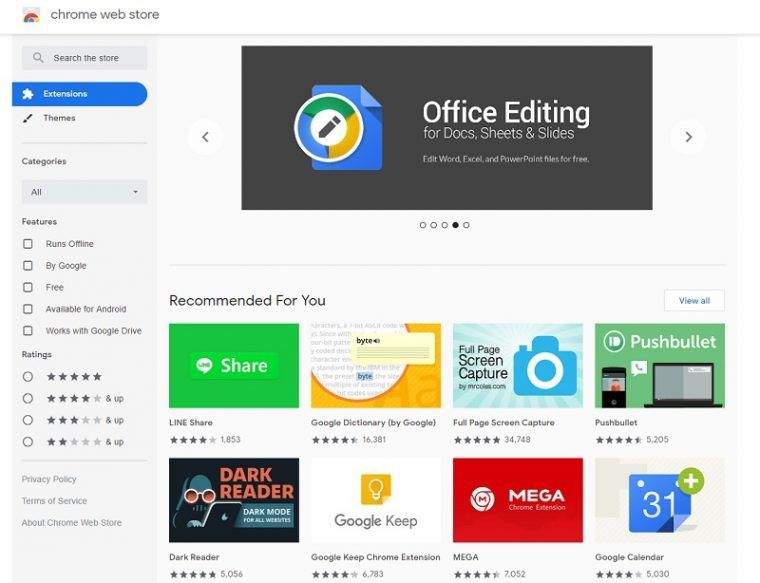 เผยผลสำรวจ สถิติ 13 อันดับ Extention บน Google Chrome ที่มียอดดาวน์โหลดและติดตั้งสูงสุด | DroidSans