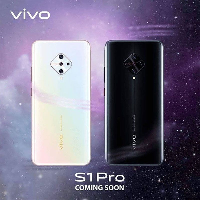สเปค Vivo S1 Pro มาพร้อมกล้องหลัง 4 ตัว 48MP, กล้องเซลฟี่ 32MP, ใช้ชิป ...
