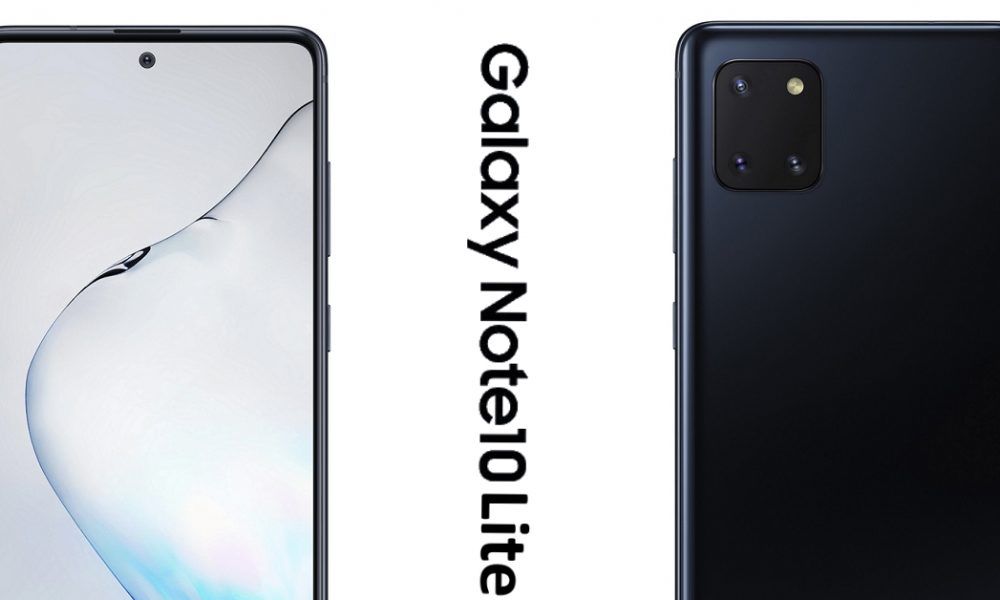 ภาพเรนเดอร์ Galaxy Note 10 Lite เผยหน้าจอแบนราบแบบเจาะรู, โมดูลกล้อง ...