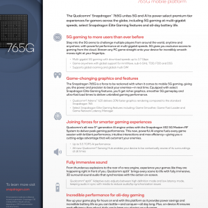Qualcomm ชู Snapdragon 765 และ 765G จะช่วยให้มือถือ 5G มีราคาถูกลง และทุกคนเข้าถึงได้ | DroidSans