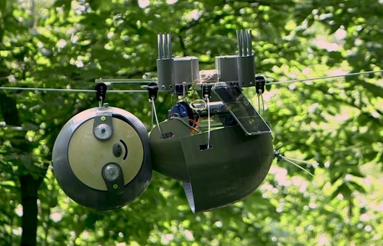 Slothbot หุ่นยนต์สลอธไต่ราว ช่วยสอดส่องดูแลชีวิตสัตว์ และพืชพรรณในสวน ...