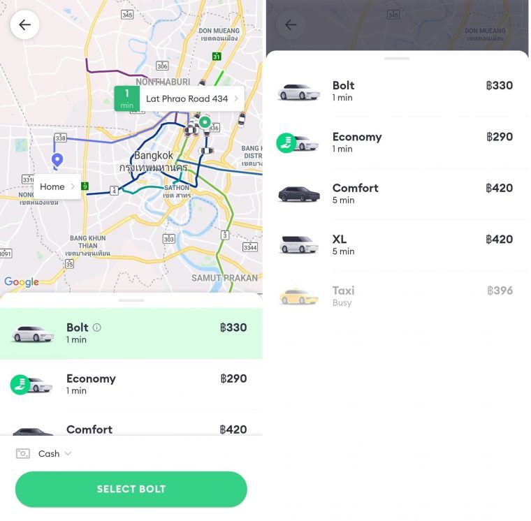 Bolt แอปเรียกแท็กซี่แบรนด์ใหม่ เริ่มเปิดให้ใช้ในประเทศไทยแล้ววันนี้ ...