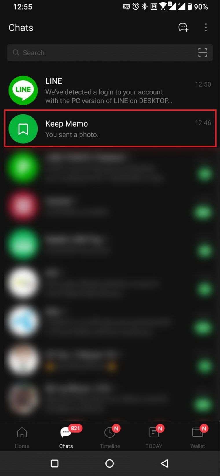 LINE เปิดตัวฟีเจอร์ใหม่ Keep Memo ส่งข้อความ, ภาพ, วิดีโอ, ลิงก์ ให้ตัวเองได้ไม่ต้องเดือดร้อนคน ...
