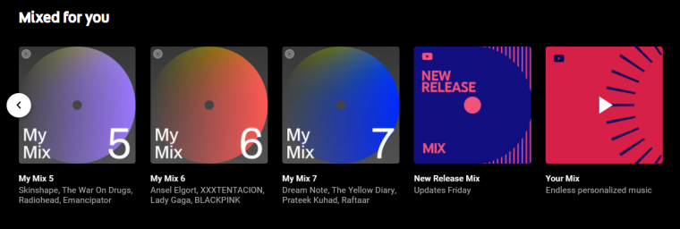 YouTube Music ทดสอบฟีเจอร์ My Mix สรรหาเพลงตามสไตล์ของเรา แบบเดียวกับ ...