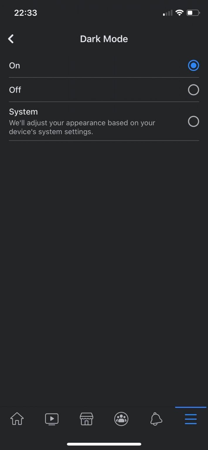 Dark Mode มาแล้ว ~ Facebook เริ่มทยอยอัปเดตฟีเจอร์มืดให้กับผู้ใช้งาน iOS บางส่วนแล้ว | DroidSans