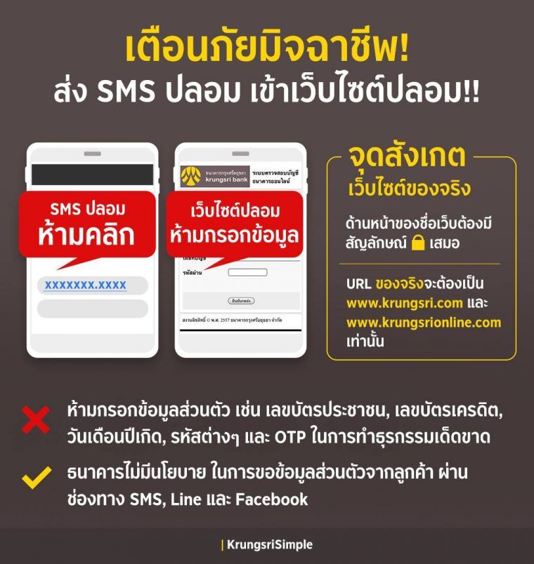 ธนาคารกรุงศรีอยุธยา ระงับลงแอปและย้ายเครื่อง KMA ด้วยตนเองชั่วคราว หลังมิจฉาชีพหลอกเอาข้อมูล ...