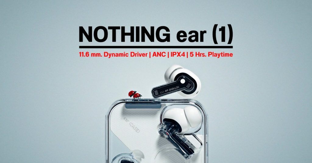 Nothing ear (stick) วางขายในราคา 4,190 บาท - ส่วน ear (1) ปรับราคาใหม่ ...