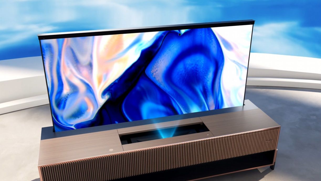 Hisense เปิดตัว Laser TV จอม้วนขนาด 77 นิ้ว รุ่นแรกของโลก เตรียมวางขาย ...