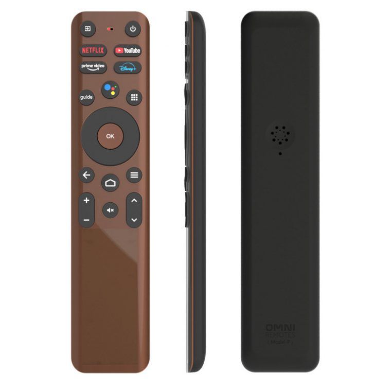 Omni Remotes: Model P รีโมทรักษ์โลกสำหรับ Android TV ใช้งานยาวแบตไม่มี ...