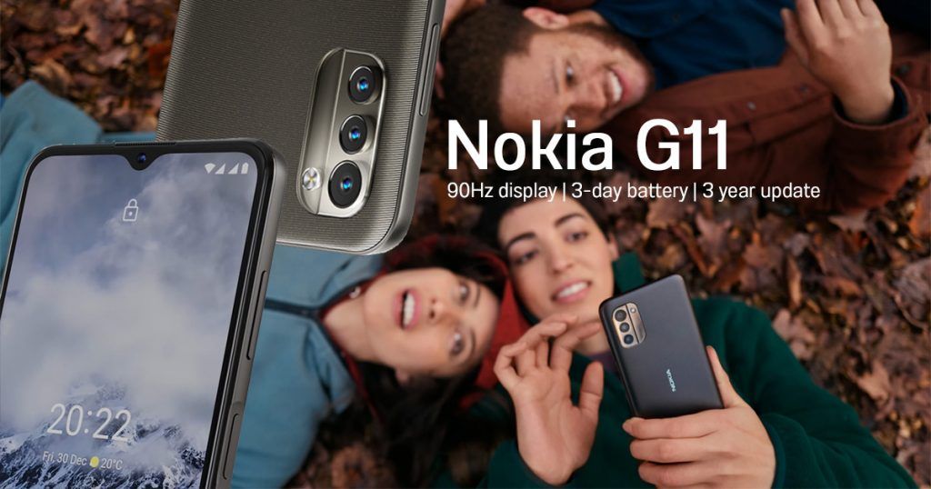 สเปค Nokia G11 เน้นการใช้งานที่ยาวนาน กับแบตเตอรี่ 3 วัน และอัปเดท 3 ปี ...