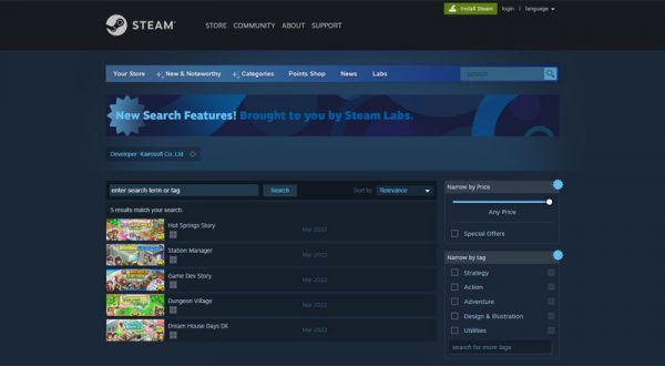 ค่ายเกมดูดวิญญาณ Kairosoft เตรียมนำเกมลง Steam ในเดือน มี.ค.นี้ นำโดย Game Dev Story | DroidSans