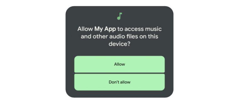 Android 13 Beta 1 ปล่อยให้อัปเดตแล้ว ให้สิทธิ์แอปเข้าถึงไฟล์ รูป เพลง วิดีโอ แยกกันได้ | DroidSans
