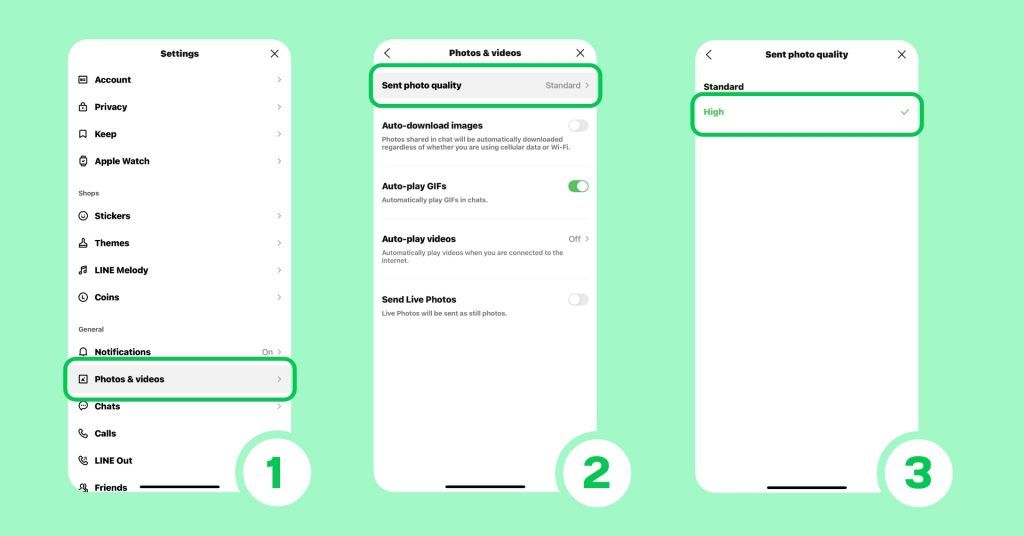 ส่งรูปใน LINE ให้ภาพไม่แตก ไม่หาย แถมเก็บได้เยอะถึง 1 แสนรูป | DroidSans