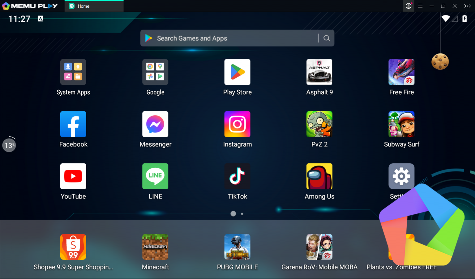 เทียบโปรแกรมเล่นเกมมือถือในคอม แอป Android บน Windows 11, BlueStacks, MEmu, Nox และ LDPlayer อัน ...