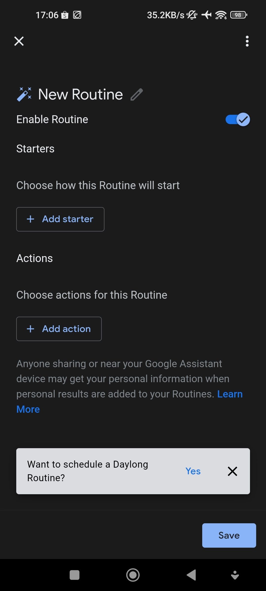 Tips | วิธีตั้งค่าให้ Google Assistant ทำงานพร้อมกันหลายอย่าง ด้วยคำสั่งเสียงประโยคเดียว | DroidSans