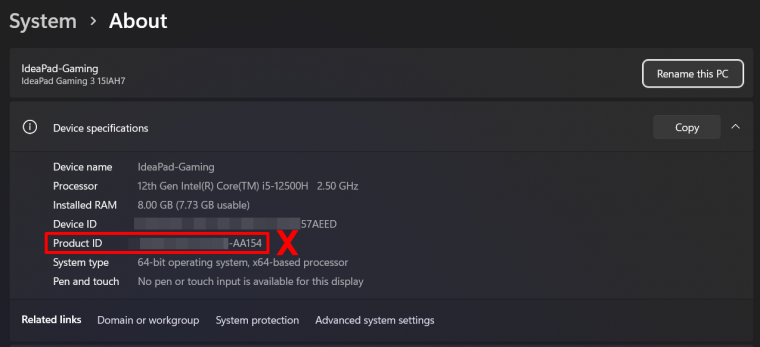 วิธีถอนคีย์ Windows 11 จากพีซีเครื่องเก่ามาใช้ Activate บนเครื่องใหม่ 0664