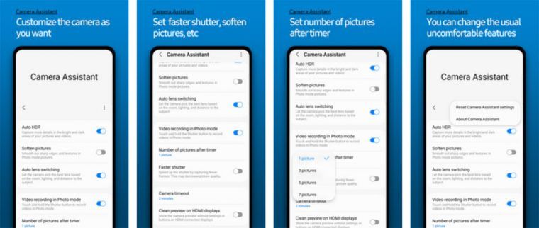 Samsung ออกแอป Camera Assistant ตั้งค่ากล้องได้ละเอียดขึ้นมาก พร้อม ...