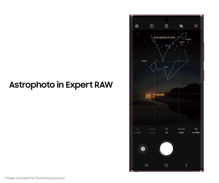 Samsung อัปเดตแอป Expert RAW เพิ่มโหมดถ่ายดาว พร้อมระบุชื่อกลุ่มดาวด้วย AI ได้ | DroidSans