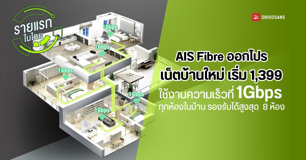AIS Fibre ออก 2 โปรเน็ตบ้านใหม่สายคอนเทนต์ แพ็กพ่วง Netflix หรือพ่วง ...