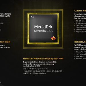 เปิดตัว Mediatek Dimensity 7200 ชิปรุ่นใหม่ เกิดมาชน Snapdragon 7 Gen 1 | DroidSans