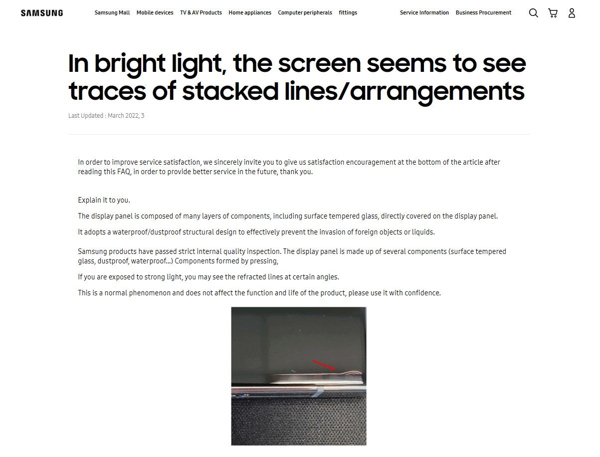 Samsung ประกาศแนวทางอาการจอย่น ที่เจอใน Galaxy S23 Ultra | DroidSans