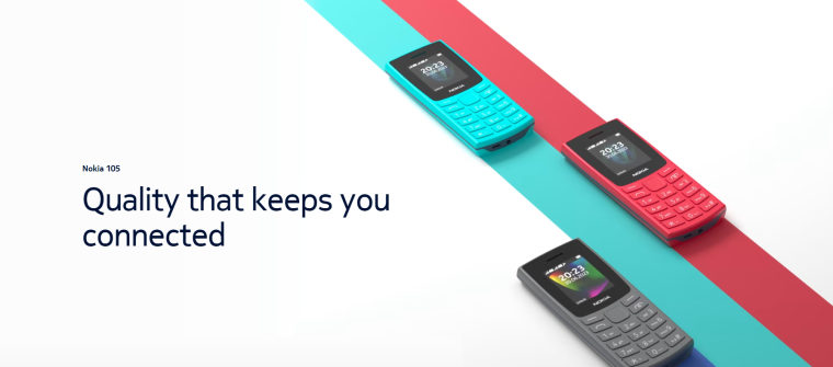 เปิดตัว Nokia 105 (2023) และ 106 4G ฟีเจอร์โฟนภาคต่อสีแสบสัน ในราคาพัน ...