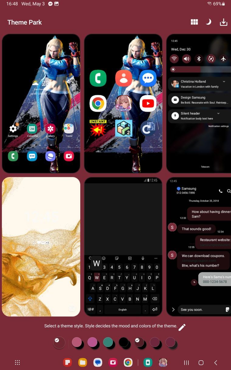 How-To | วิธีใช้แอป Theme Park สร้างธีมมือถือของตัวเองได้ไม่ซ้ำแบบใคร (สำหรับมือถือ Samsung โดย ...